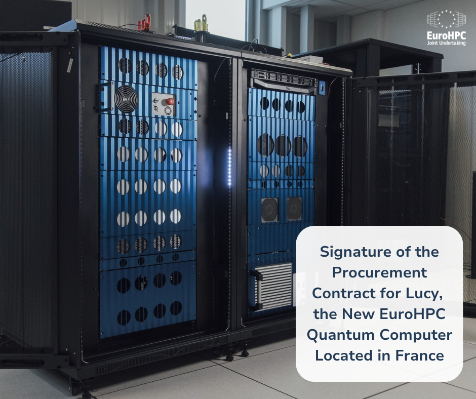 Signature of the Procurement Contract for Lucy, a New EuroHPC Quantum ...